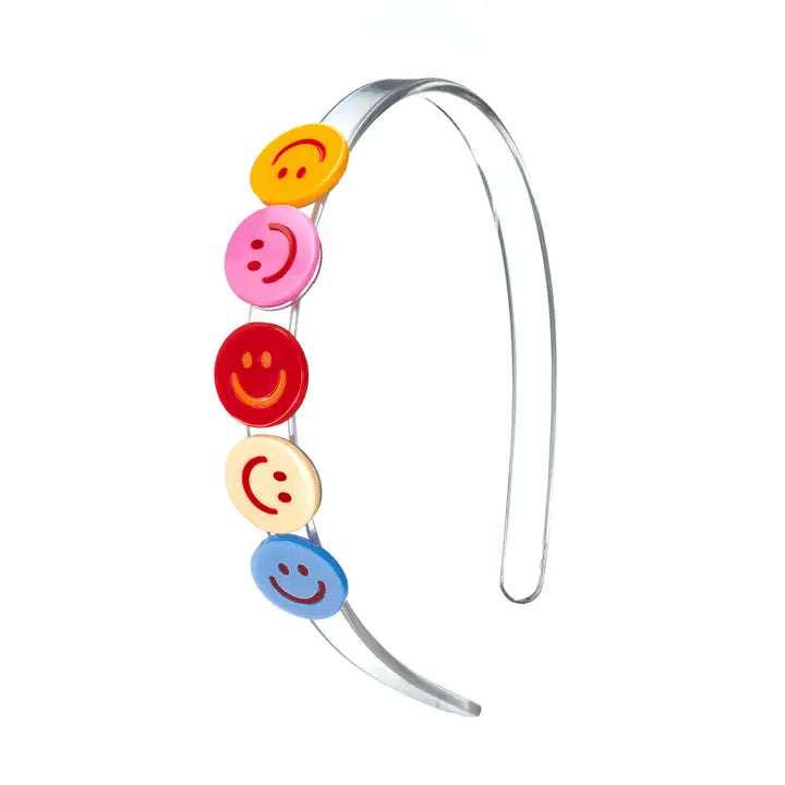 L & R Multi Happy Face Headband – Smoochie Baby