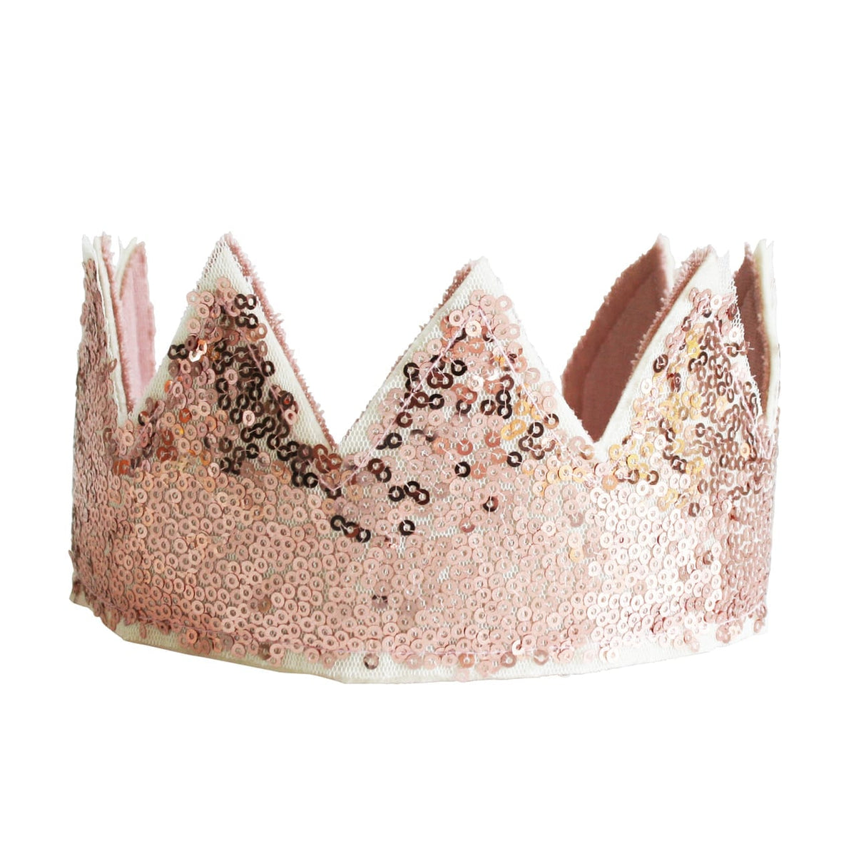 Sequin Crown Rose Gold – Smoochie Baby