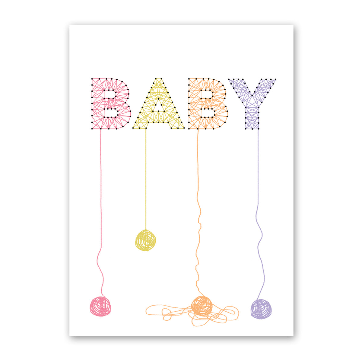 String Baby Girl Card – Smoochie Baby